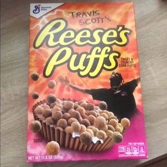 Other | Travis Scott Reeses Puffs | Poshmark